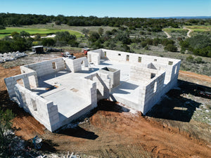 Central Texas Limestone Stone House Construction – Texas Limestone Home ...